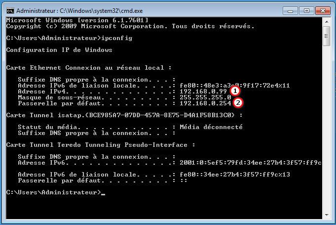 Etape 3 - Attribution d'une adresse IP fixe au serveur Riplay ...